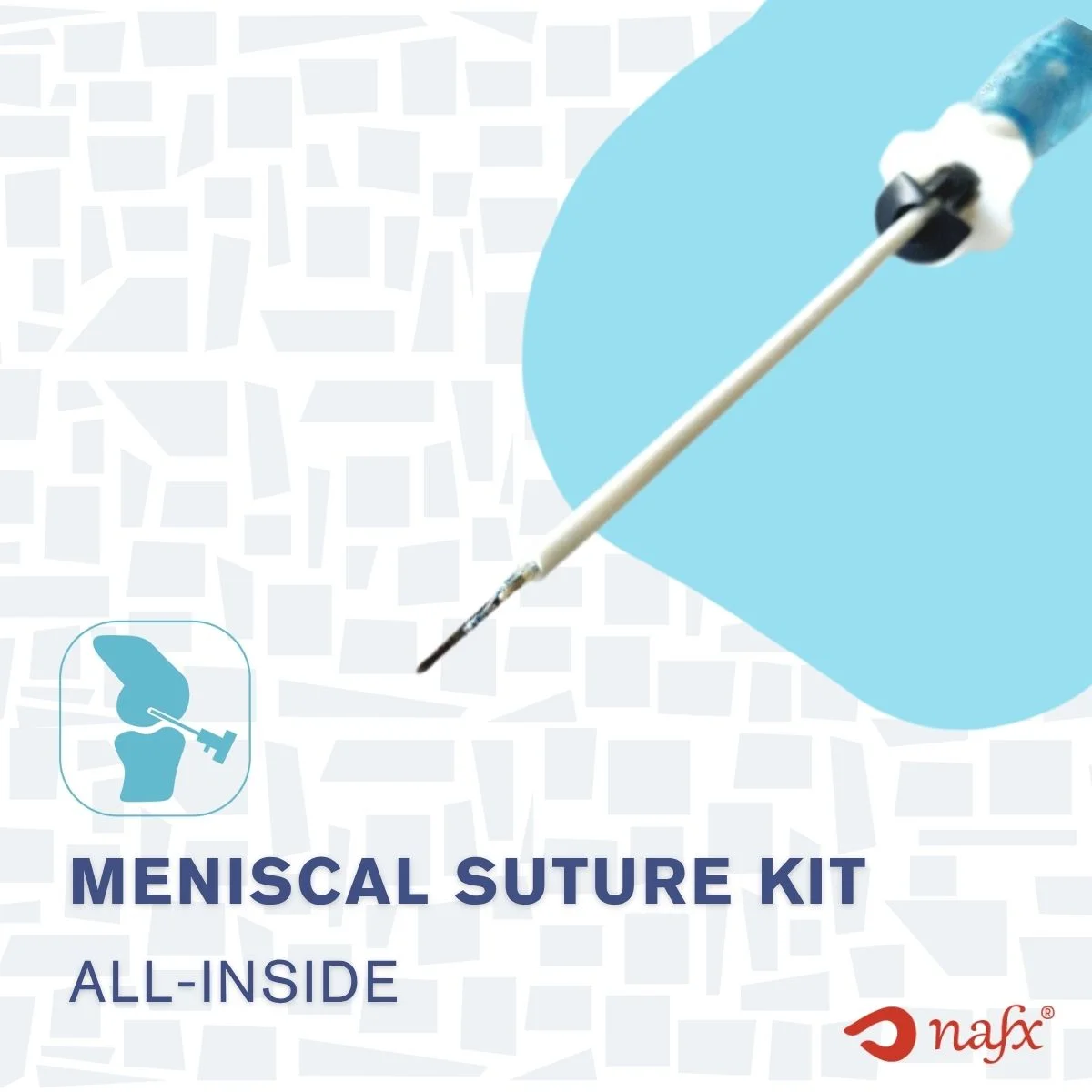 All-Inside Meniscal Suture Kit for Arthroscopic Knee Repair