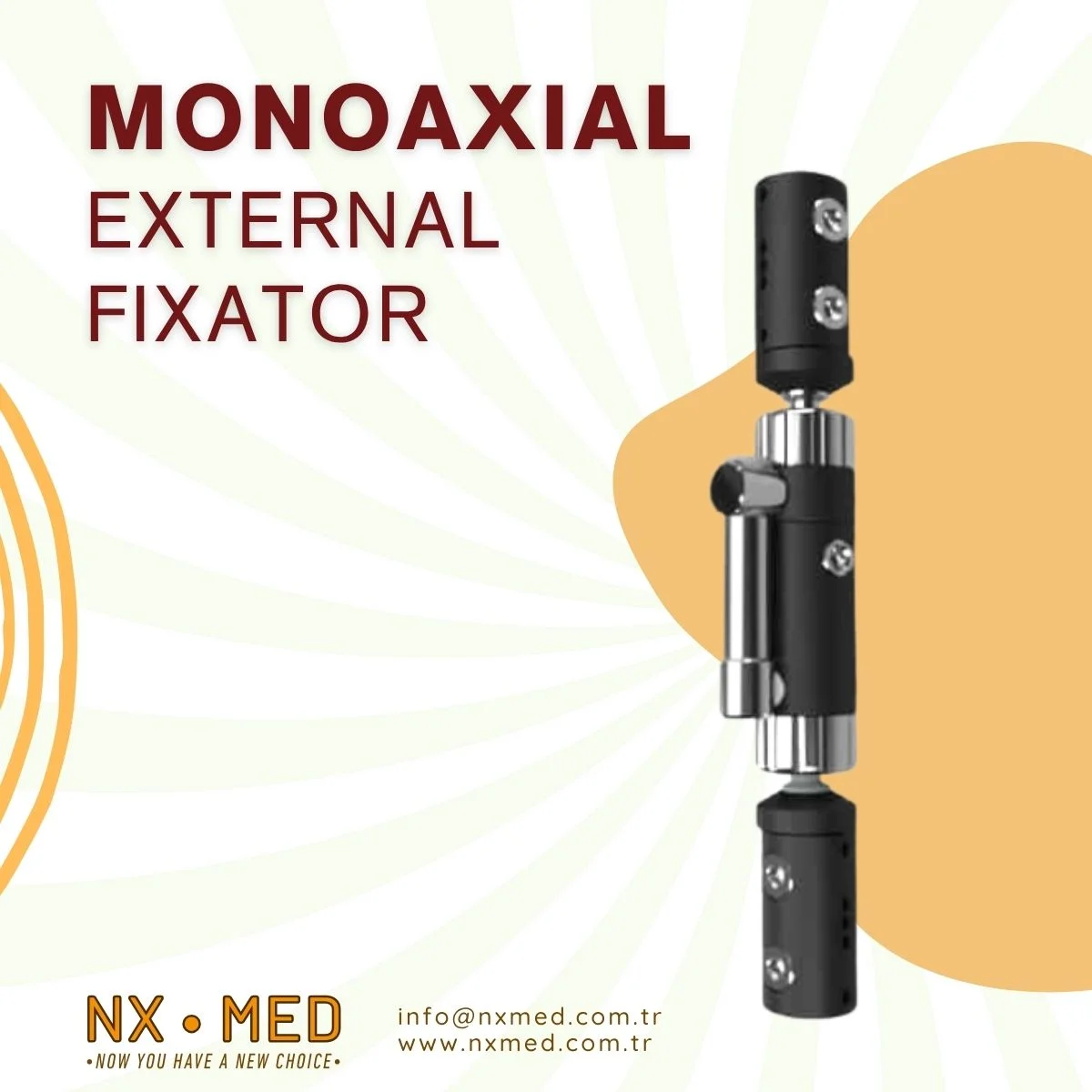 External Fixator System Monolateral Dynamic Fixator