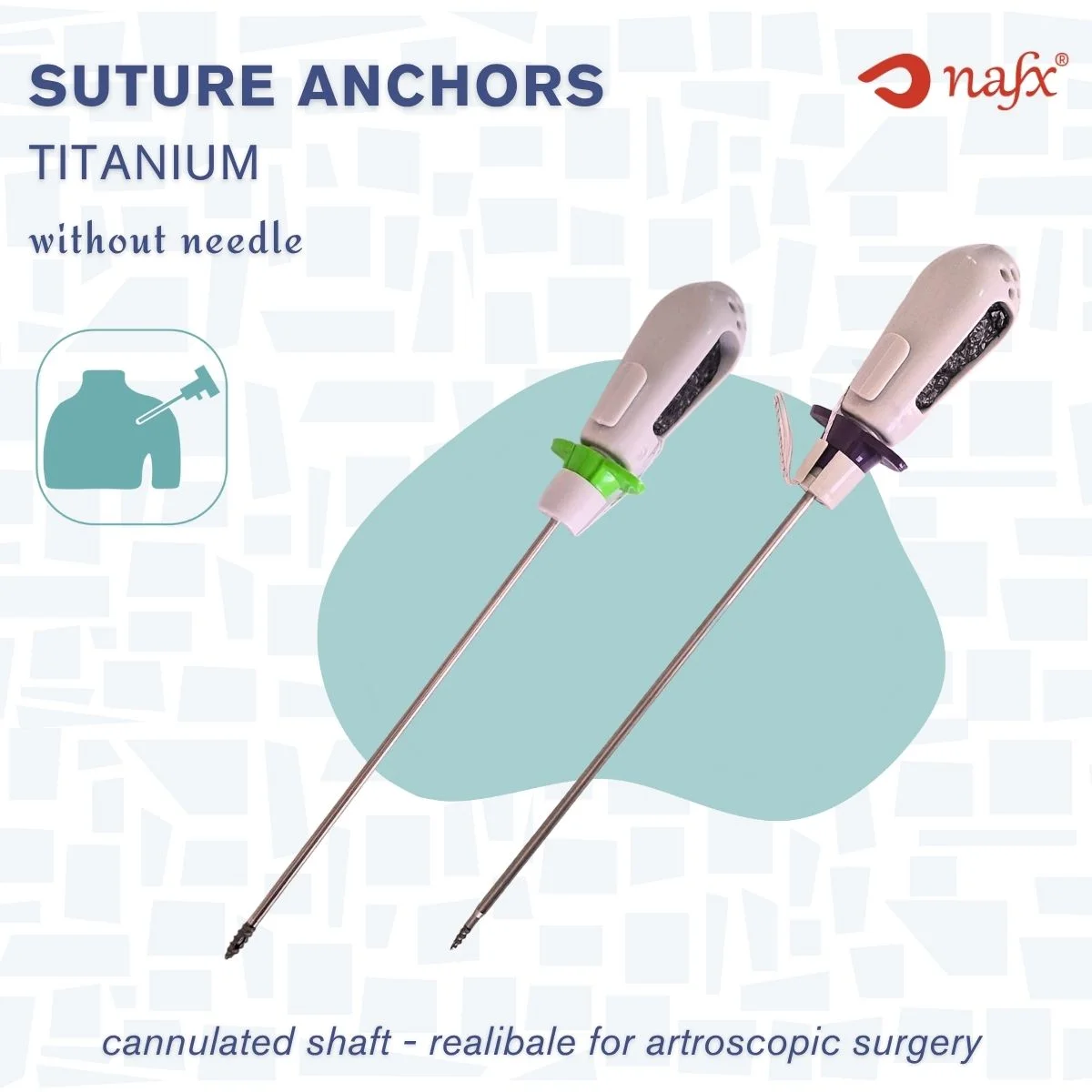 Suture Anchor – With Cannulated Shaft and Without Preloaded Needle